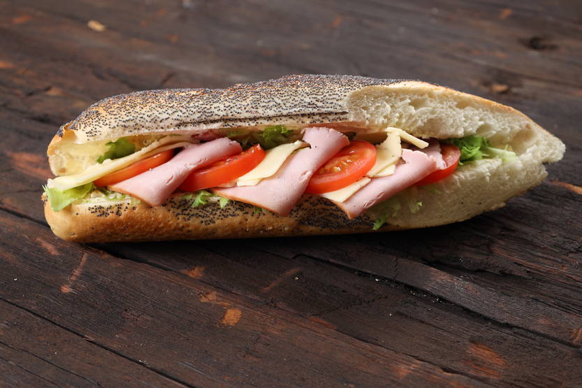 Täytetty patonki, kinkku-juusto - Oy Emil Halme Ab verkkokauppa